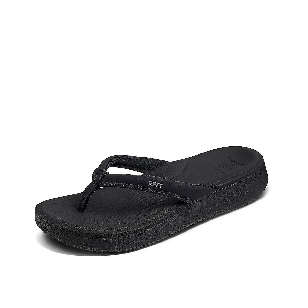 Reef Women's Cushion Cloud Flip-Flop, Black, Numeric_10