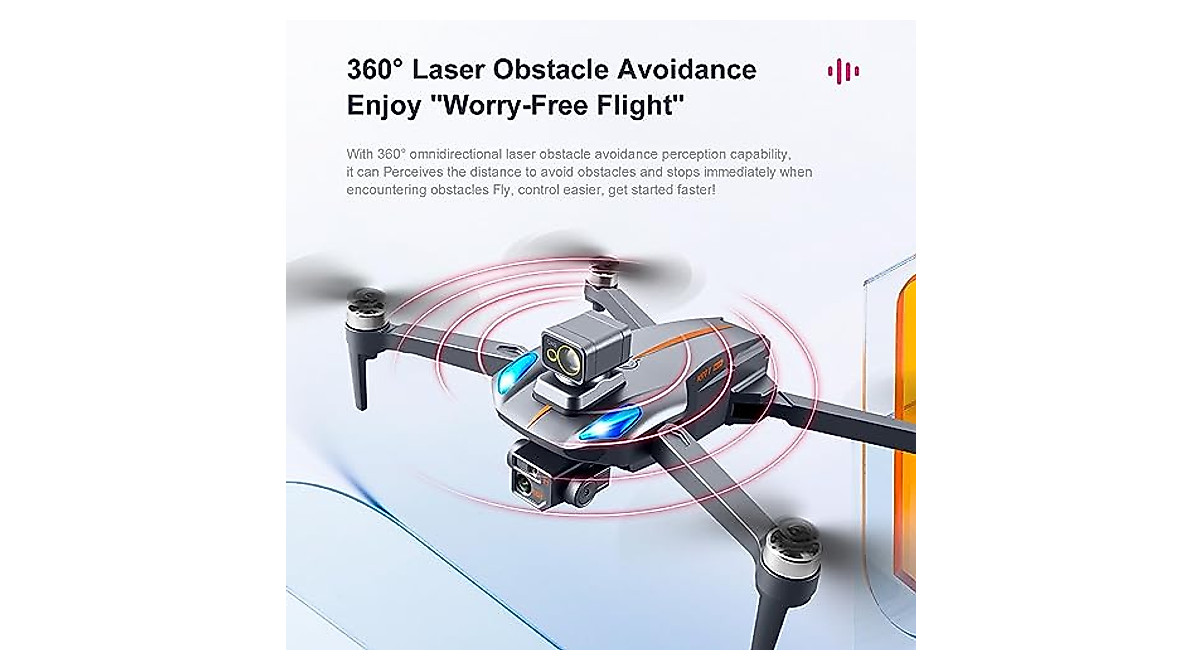 RC Drone with 8K Camera & GPS | Stable Aerial Photography