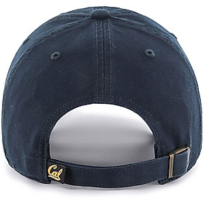 '47 Cal Hat (Berkely Golden Bears) Mens Womens Clean Up Adjustable Cap, Navy Blue, One Size