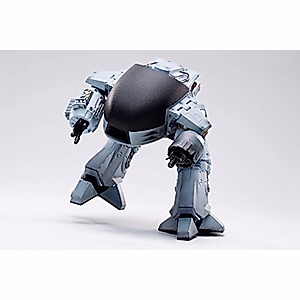 Hiya Toys Robocop: Battle Damaged ED-209 1:18 Scale Action Figure, Multicolor