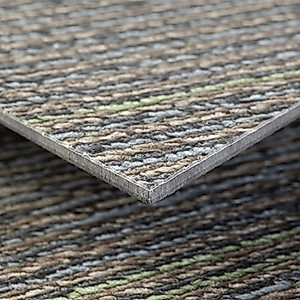 Lucida Surfaces Luxury Vinyl Floor Tiles | Glue Down Adhesive Flooring | Textured Look Rhombus Shaped Tile | MosaiCore | Single Sample Tile