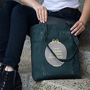 Well Read Little Women by Jane Austen Book Themed Tote Bag for Book Lovers - Ideal Literary Gifts for Book Club, Readers, Authors & Bookworms - Versatile Shoulder Bag Company