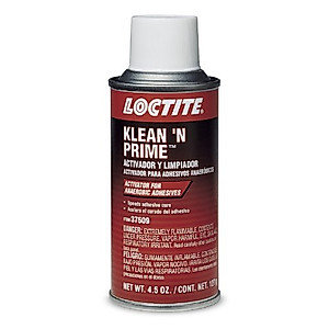 Loctite 37509-6PK Klean 'N Prime Anaerobic Activator - 4.5 oz. Aerosol, (Pack of 6)