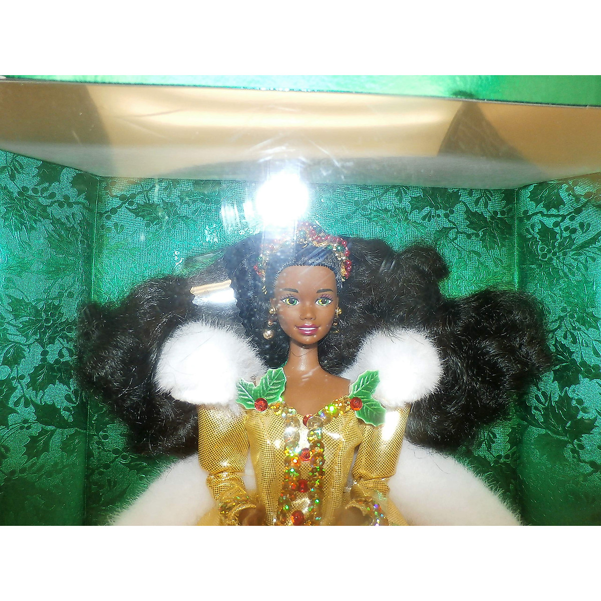 Barbie Happy Holidays AA Doll - Special Edition Hallmark 2nd in Series (1994)