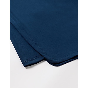 Workout Clothing for Women Exercise Clothes Sports Shirts Yoga Tops Moisture Wicking Tee Loose Fitting Apparel Dark Blue