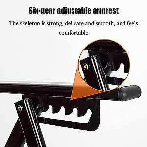 RUVOO Zero Gravity Chair Lounge Chair Bamboo Chair Folding Recliner Lunch Break Nap Backrest Seat Home Leisure Portable Adjustable Armchair for Beach Garden Folding Recliner Chair Patio Lounge Chair