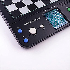 THPT Smart Chess,Chess Set Board Electronic Chessboard,Portable Board Games Computer Chess Practice Tactics for Kids Adults Board Games