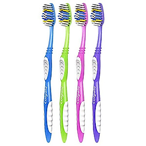 Colgate Extra Clean Full Head Toothbrush, Medium - 4 Count (Pack of 3)