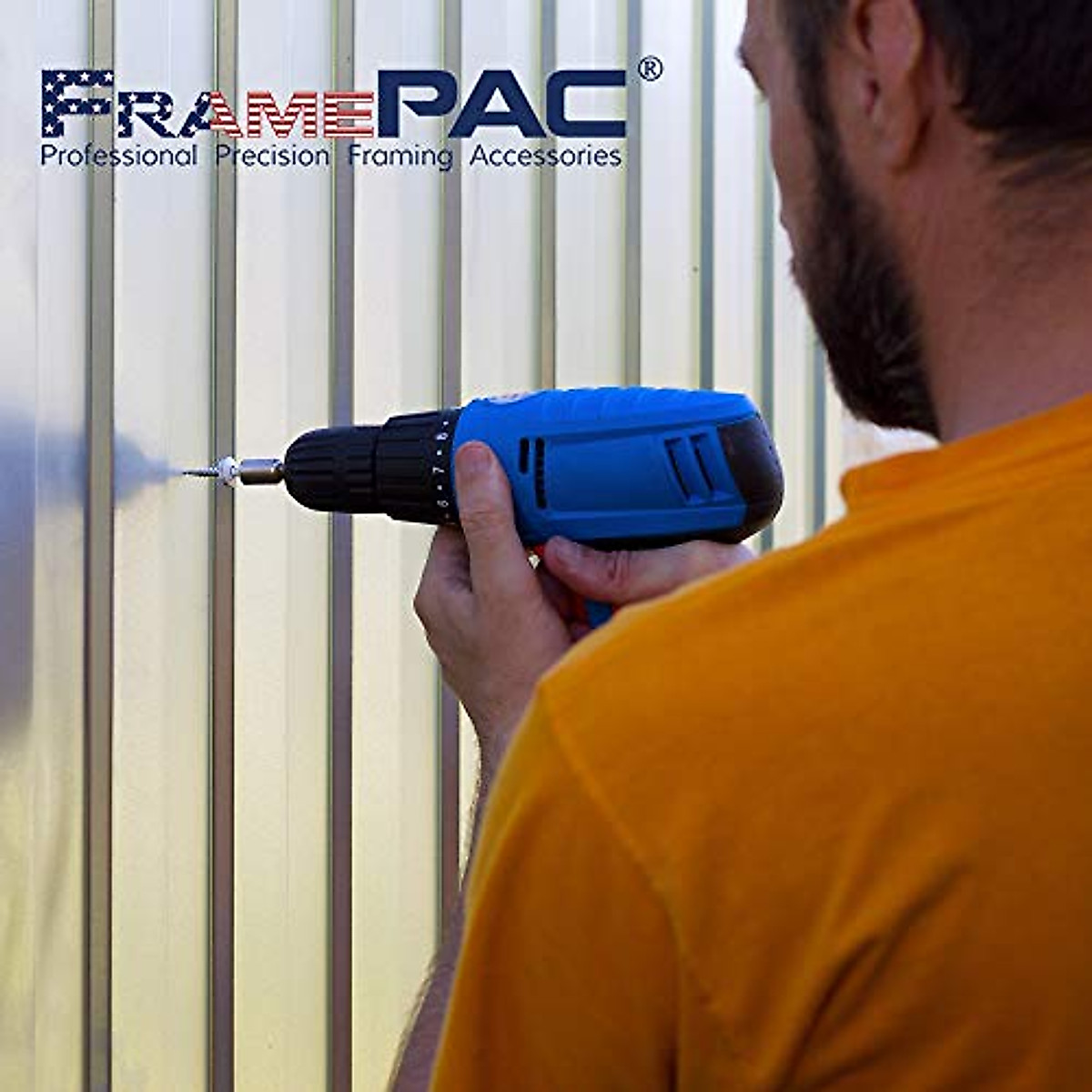 FramePac #10 x 1.5 Sheet Metal Screws 410 Martensitic Stainless Steel Self-Drilling Pan Head Phillips Drive Screw(Pack of 18 - M4.8 x 38mm)