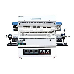 Across TFM3.1200.60 3-Zone Tube Furnace with Kanthal Sweden Heating Elements, 60 mm OD Tubes, 208-240V, 50/60Hz, 1200°C Maximum Working Temperature