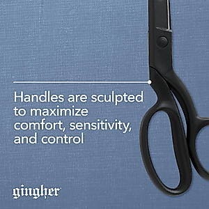 Gingher 8 Inch Featherweight Bent Handle Scissors