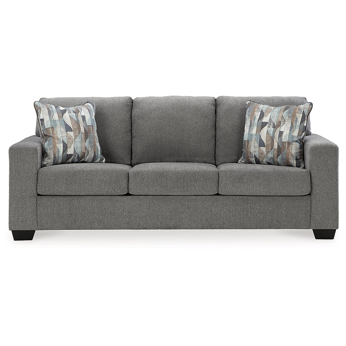 Signature Design by Ashley Deltona Casual Sofa for Living Room, Gray