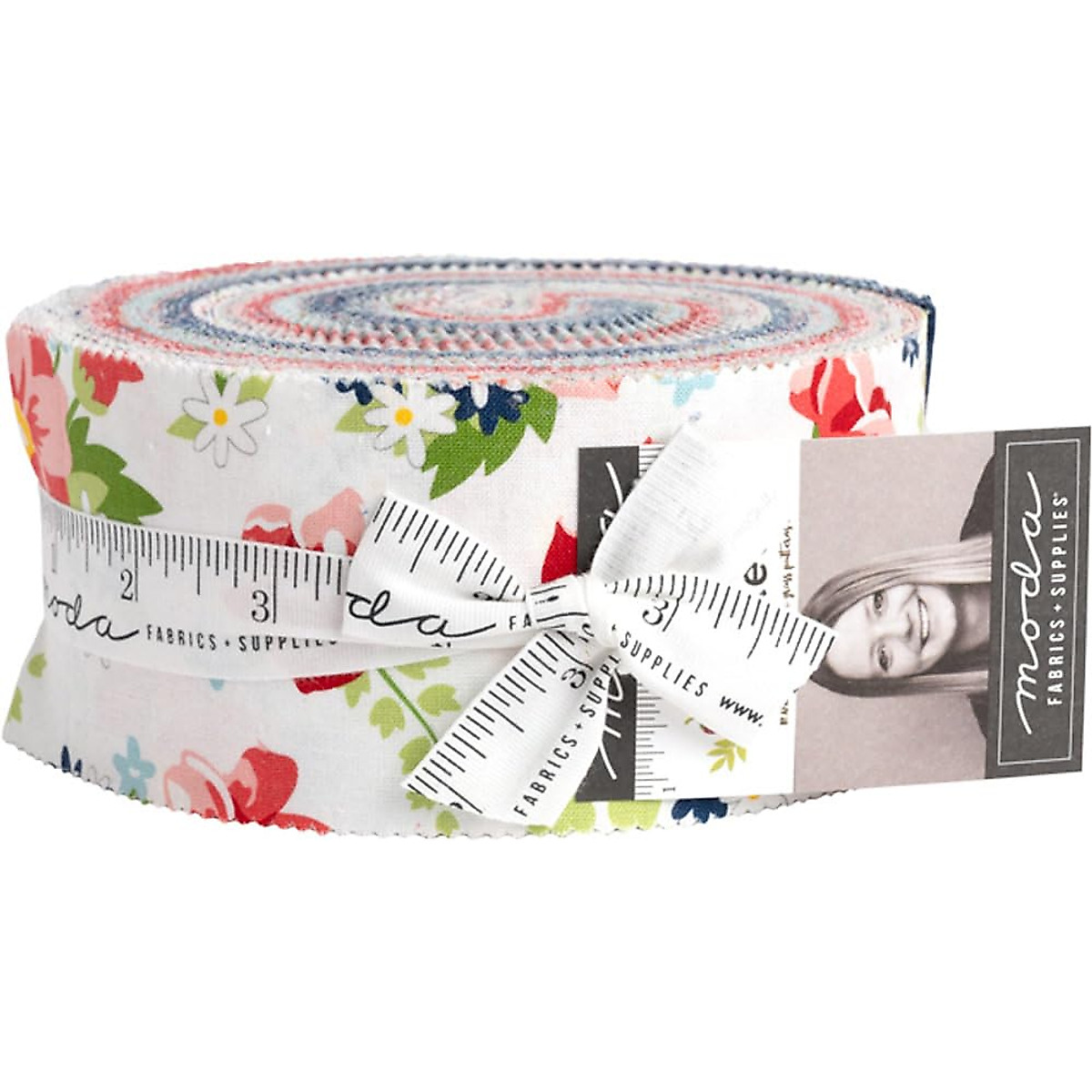 April Rosenthal Berry Basket Jelly Roll 40 2.5-inch Strips Moda Fabrics 24150JR