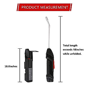 Battery Operated Versatile and Multi-Purpose Foldable Power Sprayer with Holster Easily attaching to Most Available Gallon Jugs Having 38-SP400 Neck for Gardening,Cleaning and Disinfecting