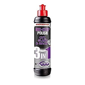 Menzerna 3 in 1 One Step Polish - Medium Cut Polish – high-Gloss Finish and Seal in one (8 fl oz)