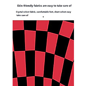 GDYJP 3D Illusion Rug, Round Carpet,Checkered Optical Illusions Non Slip Area Rug, Area Rugs Soft Living Room Carpets Anti Slip Fluffy Bedroom Rug (Color : Red, Size : 60cm)