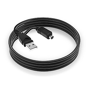 SLLEA USB Cable Cord for Sony Handycam DCR-SR40/E HDR-CX110/E DCR-SR200/E DCR-DVD803 DCR-DVD602 DCR-DVD608