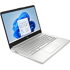 HP Laptop 14-DQ3015CL 14" TS Intel Pentium Silver N6000 4 GB 64 GB Natural Silver (Renewed)