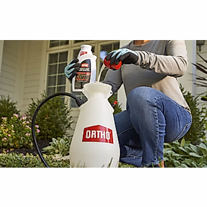 Ortho BugClear Insect Killer for Lawns & Landscapes Concentrate - Kills Periodical Cicadas, Mosquitoes, Ants, Spiders, Fleas, Ticks & More, Outdoor Bug Spray with Long Lasting Control, 32 oz.