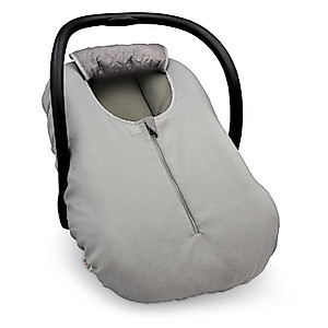 Travel Bug Winter Car Seat Cover - Heather Grey