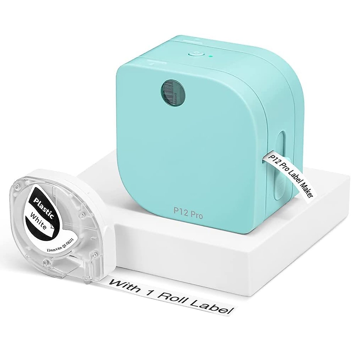 Phomemo P12 PRO Label Maker, Label Maker Machine with Tape, Mini Thermal Label Printer for Labeling Home Office, Bluetooth Label Maker Handheld Labeler Rechargeable for Organization, for Phone & Pad