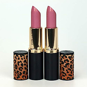 Pack of 2 x Estee Lauder Pure Color Envy Hi-Lustre Lipstick 221 Pink Parfait, 0.12 oz each Sample Size Unboxed