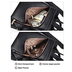 FOXLOVER Soft Genuine Leather Backpack Purse For Women Anti-theft Backpacks Versatile Shoulder Bag