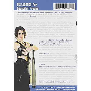 Bellydance for Beautiful Freaks, with TeMPeST: Gothic bellydance classes, Belly dance instruction, belly dance for social dancing