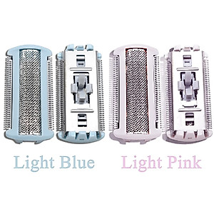 BRL140 Replacement Head Compatible with Philips SatinShave Advanced Women's Electric Shaver BRL140 BRL130 Wet and Dry Ladyshave Replacement Foil and Blade Philips Trimmer Razor Foil and Cutter (Pink)