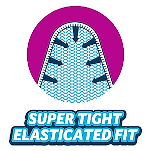 Minky Homecare SmartFit Supersize Reflector Ironing Board Cover with Heat Reflective Surface – Fits Extra Large Ironing Boards up to 57 x 21 Inches (White/Multicolor)