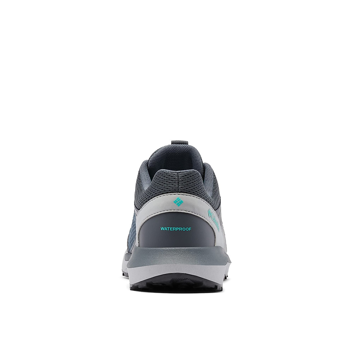 Columbia Womens Trailstorm Waterproof Hiking Shoe, Graphite/Dolphin, 7.5 US