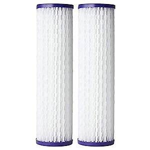 AO Smith 2.5"x10" 20 Micron Sediment Water Filter Replacement Cartridge - 2 Pack - For Whole House Filtration Systems - AO-WH-PRE-RP2