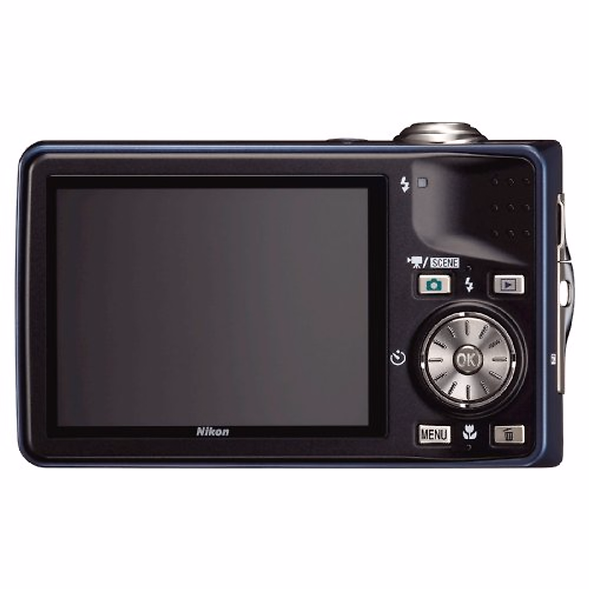 Nikon Coolpix S630 12MP Digital Camera with 7x Optical Vibration Reduction (VR) Zoom and 2.7 inch LCD (Midnight Blue)