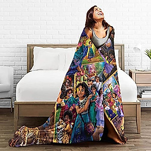2pcs Cartoon Throw Blanket/Pillowcase Lightweight Plush Cozy Soft Air Conditioner Blankets 50"x40"