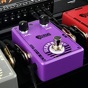 Dolamo Clear Boost Guitar Pedal, Boost Effect Pedal for Guitar,with Effective Level and Gain Control
