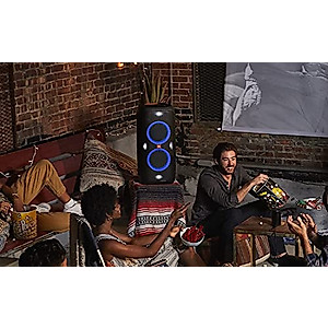JBL Partybox 310 - Portable Party Speaker with Long Lasting Battery, Powerful JBL Sound and Exciting Light Show,Black