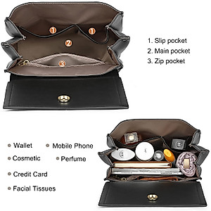 BOSTANTEN Backpack Purse for Women Leather Backpack Fashion Travel Bag Ladies Shoulder Bags