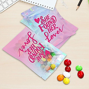 KARAQY She Found Her Lover Hangover Kit Bags, Recovery Kit Bags for Bachelorette Party Wedding Bridal Shower Engagement Party Favors Supplies Decorations