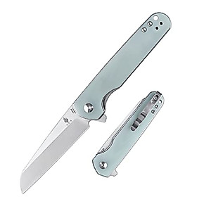 Kizer LP EDC Pocket Knife G10 Handle 154CM Steel Folding Knife, Flipper Outdoor Tools V3610C2