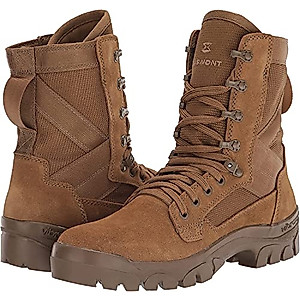 GARMONT TACTICAL T8 Bifida Military Combat Boots for Men and Women, Army, Air Force, AR670-1 Compliant Footwear, Suede Leather, Multi-Terrain Shoes, Coyote, Size 11