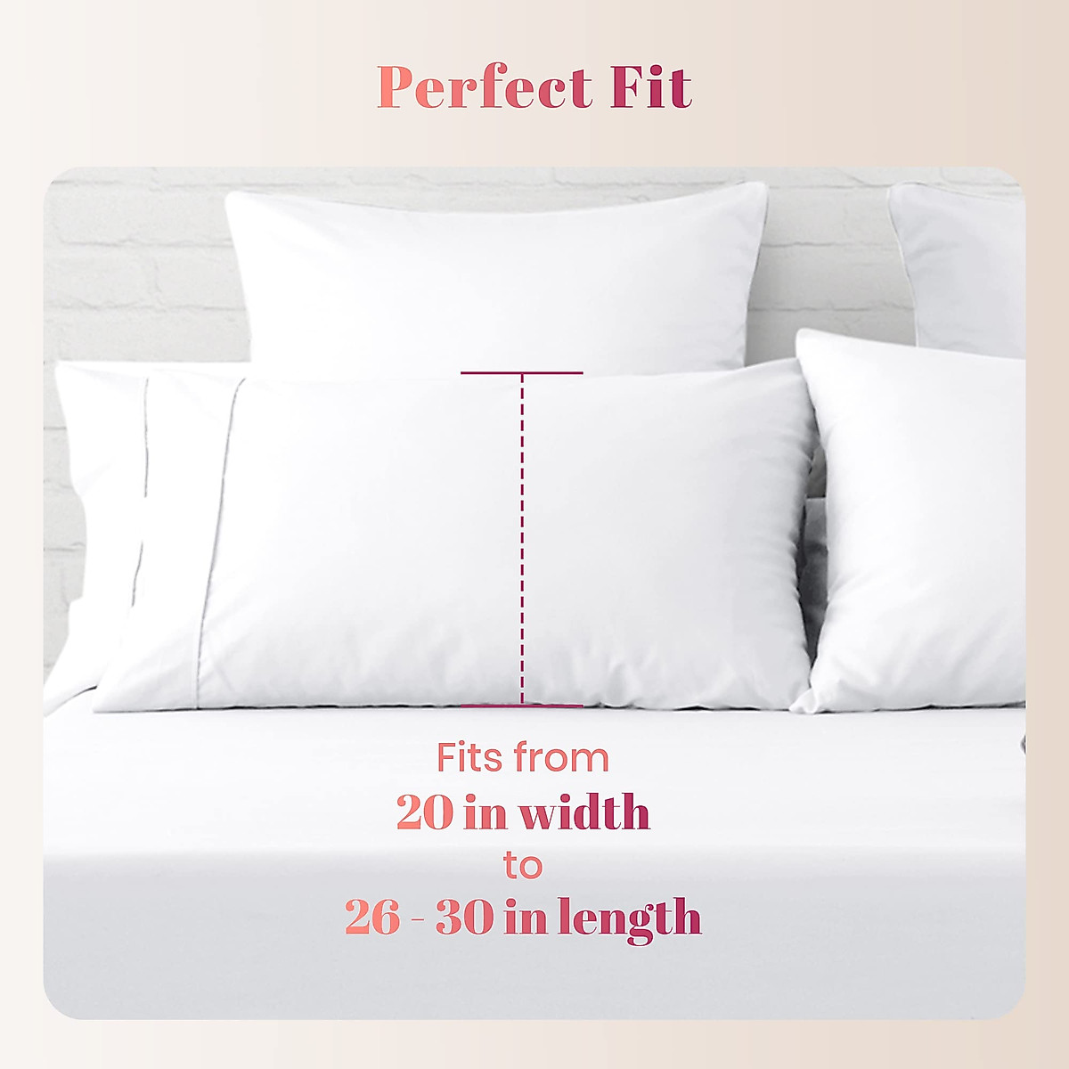 Ashton Sheets Luxury Egyptian Cotton Standard/Queen Pillow Cases Set of 2-1000 Thread Count White Standard/Queen Pillowcases, Soft, Sateen Weave Cooling Pillowcase for Standard/Queen Pillows