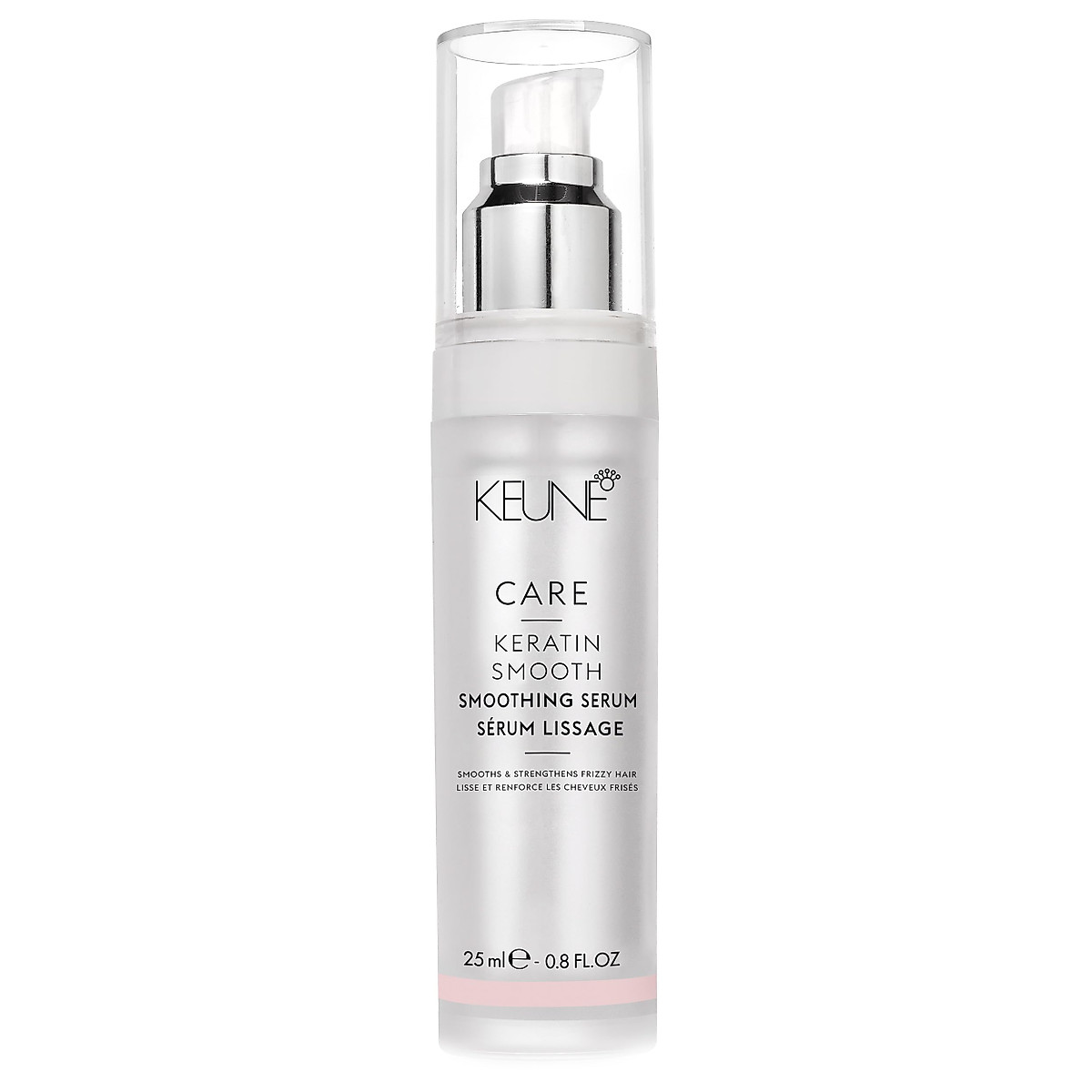 Keune Care Keratin Smooth Serum, Nourishing & Frizz-Control Treatment for Smoother Hair, 0.8 Fl Oz