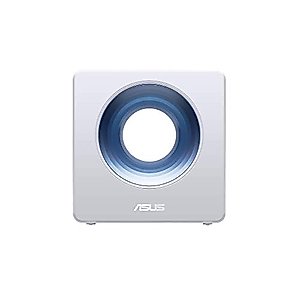 ASUS AC2600 WiFi Router (Blue Cave) - Dual Band Gigabit Wireless Router, Featuring Intel WiFi Technology, Works with Alexa, AiMesh Compatible, Included Lifetime Internet Security , White