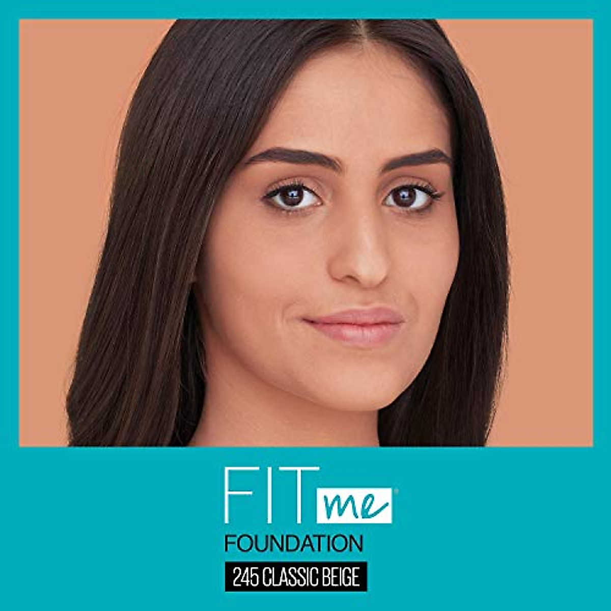 Maybelline Fit Me Matte + Poreless Liquid Oil-Free Foundation Makeup, Classic Beige, 1 fl; oz