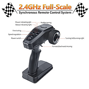 BESWIT 1:18 RC Cars, 40 KM/H Fast Off Road Remote Control Car, 4WD All Terrain High Speed RC Truck for Adult Kids