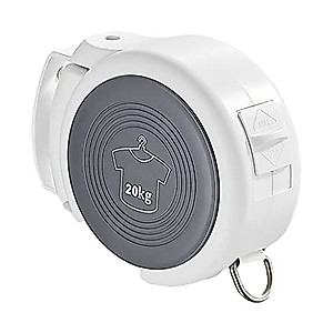 N/A 4.2 Meter Retractable Reel Clothes Lines Washing Line Rope Washing Line Laundry Line Indoor Wall Mounted Clothes Dryer Lines ( Color : OneColor , Size : 4.2 M )