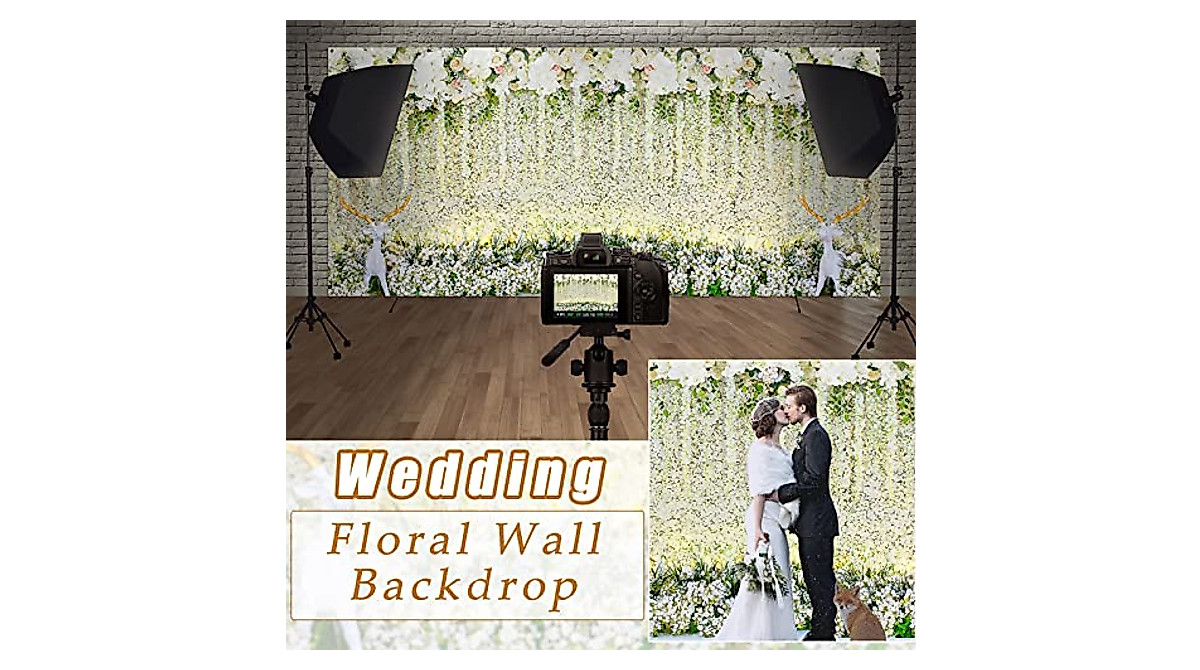 Large Floral Wedding Backdrop - Perfect for Weddings & Events