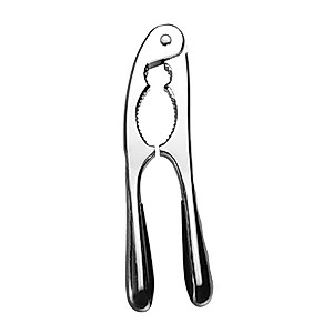 KICHOUSE 1pc Nutcrackers Stainless Steel Multifunctional Peeler Pistachios Nuts Multitools Nut Peeler Seafood Tools Set Crab Crackers Pecan Opener Kitchen Gadget Handheld Nut Opener Pliers