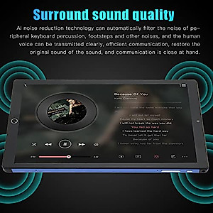 Naroote Tablet PC, 128GB ROM 100-240V 10.1 Inch Tablet (US Plug)