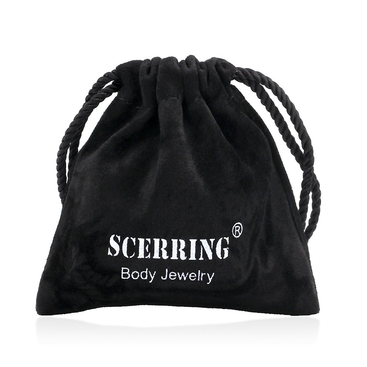 SCERRING 12PCS 16G 10mm Stainless Steel Eyebrow Tragus Helix Rook Daith Earrings Belly Lip Ring Clear Cubic Zirconia Barbell Body Piercing Jewelry Silver